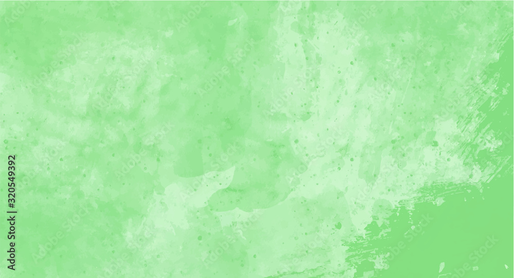 Green watercolor background for your design, watercolor background ...