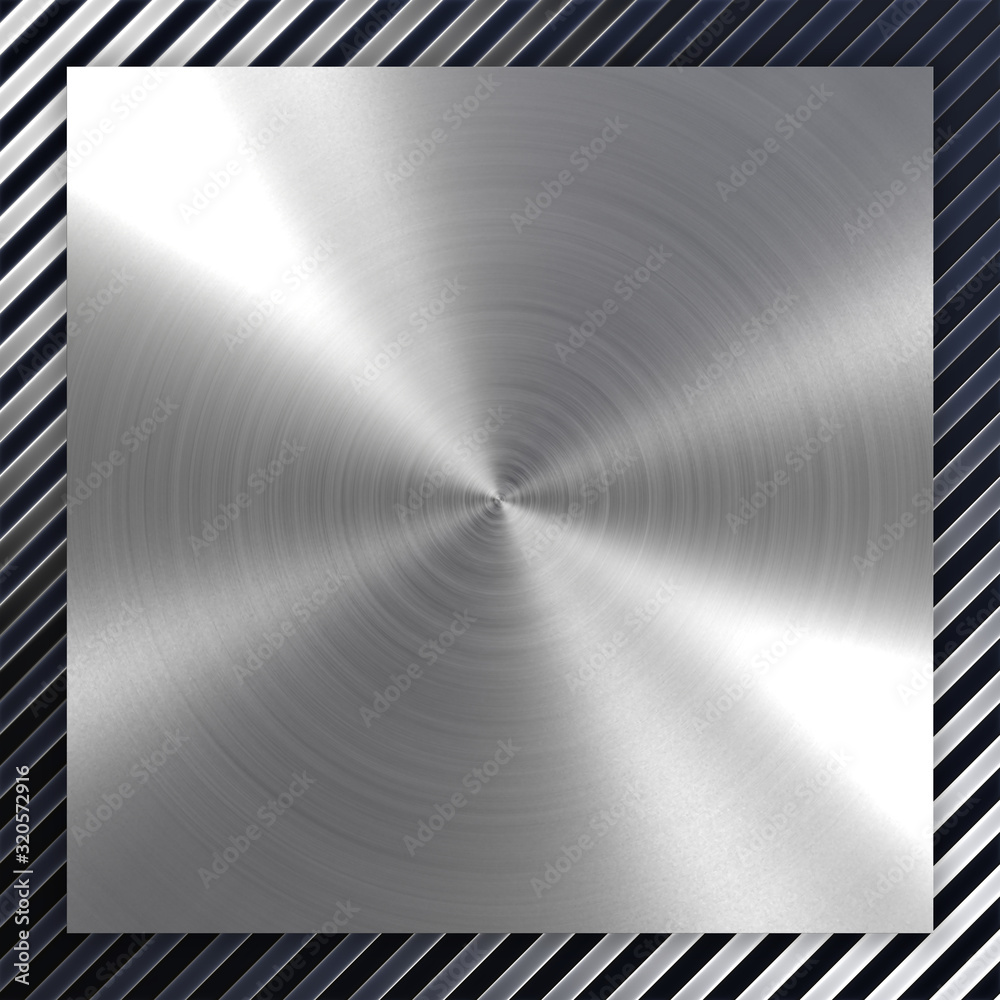 Circular brushed metal texture - background Stock Illustration | Adobe ...