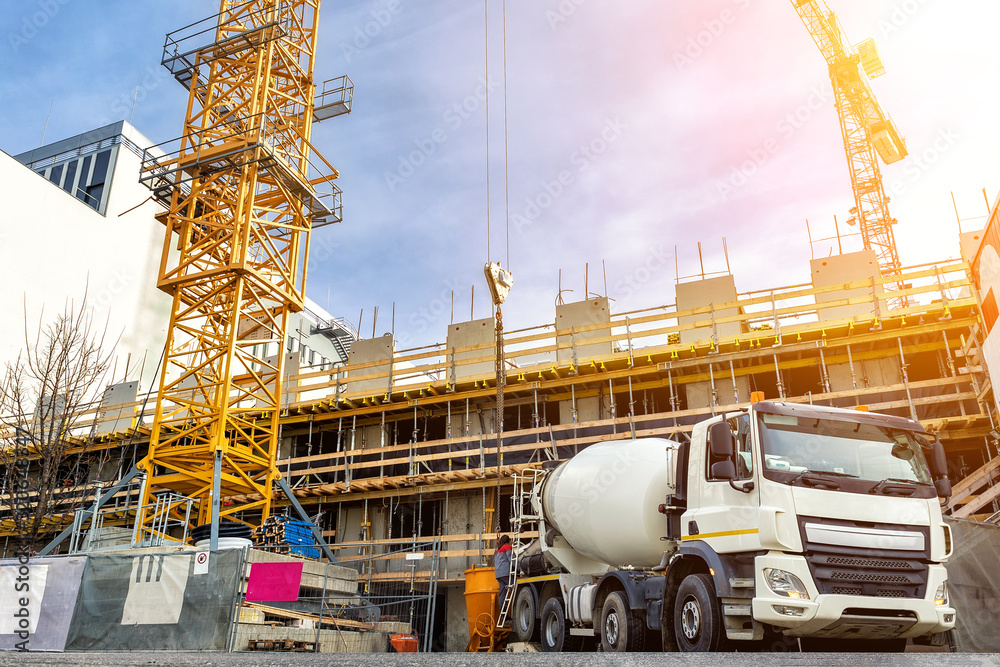 Commercial or residential corporate hightower building construction ...