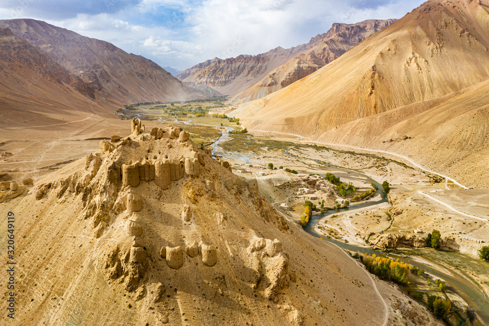 Chehel Burj (Forty Towers fortress), Yakawlang province, Bamyan ...