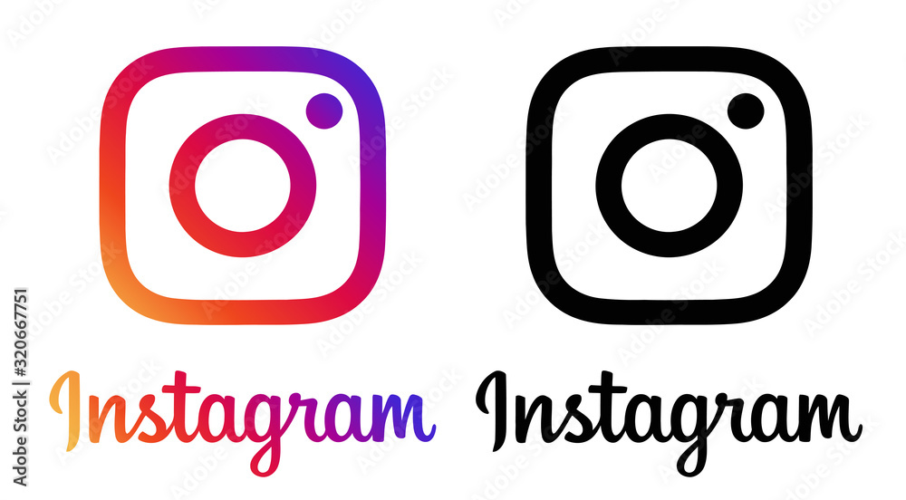 instagram logo. instagram vector. instagram sign Stock Vector | Adobe Stock