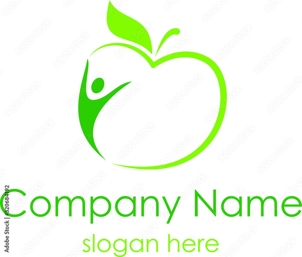 Logo food Stock Vector | Adobe Stock