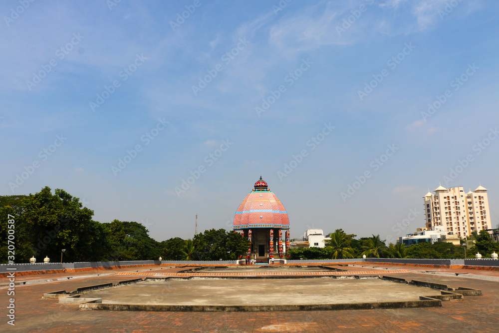 Valluvar Kottam is a popular monument in Chennai, Tamilnadu, India ...