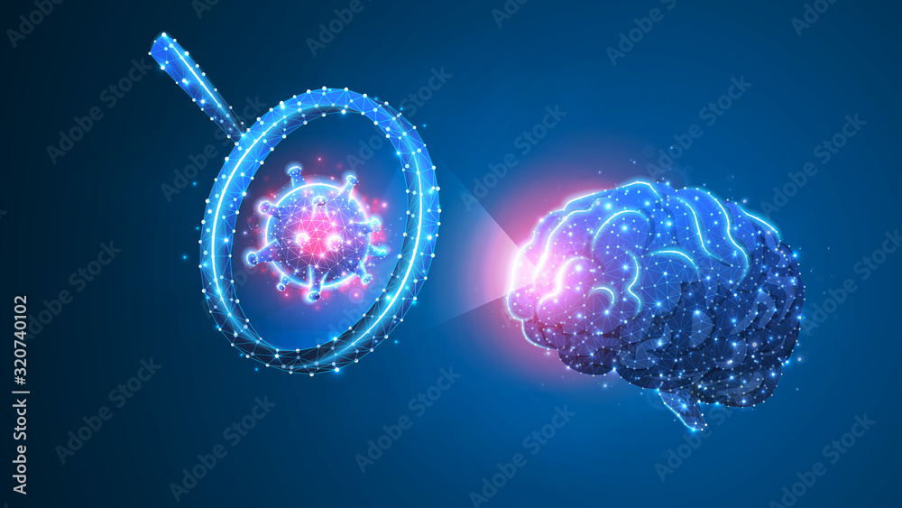Brain Virus-cell exploration. Epidemic strain research, immunology and ...