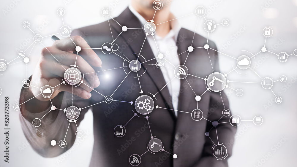 Technology industrial business process workflow organisation structure ...