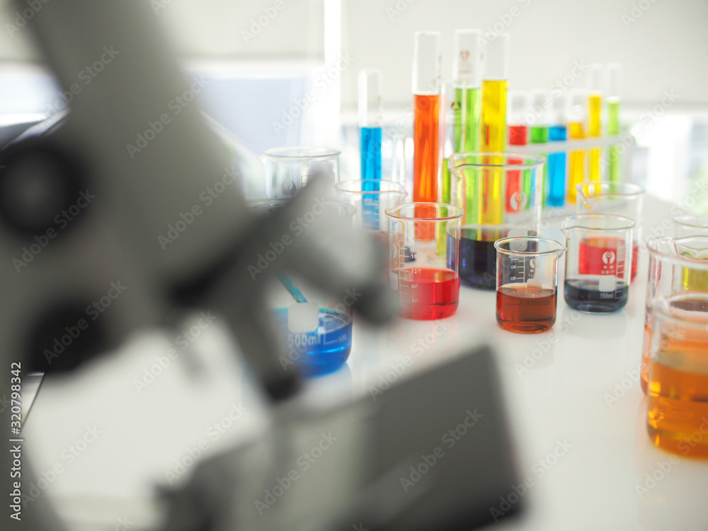 chemical or medicine or vaccine in Biochemical Lab or medical ...