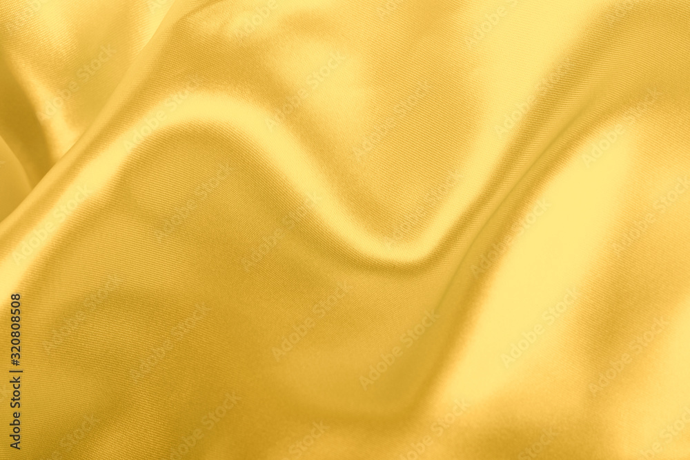 Gold fabric texture used as background Stock Photo | Adobe Stock