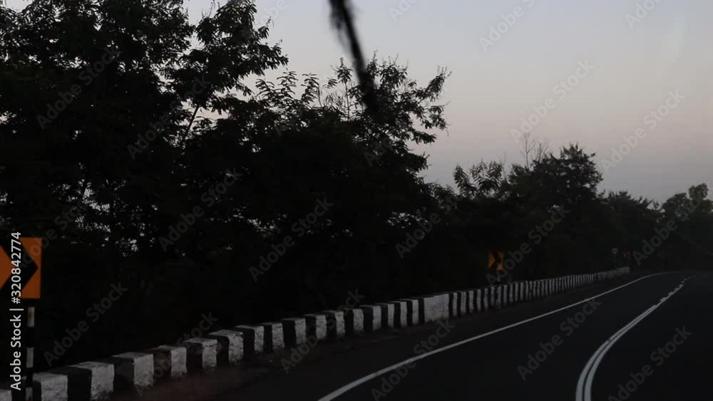Patratu valley a clean n clear zig zag road in S or Z shape with lush ...