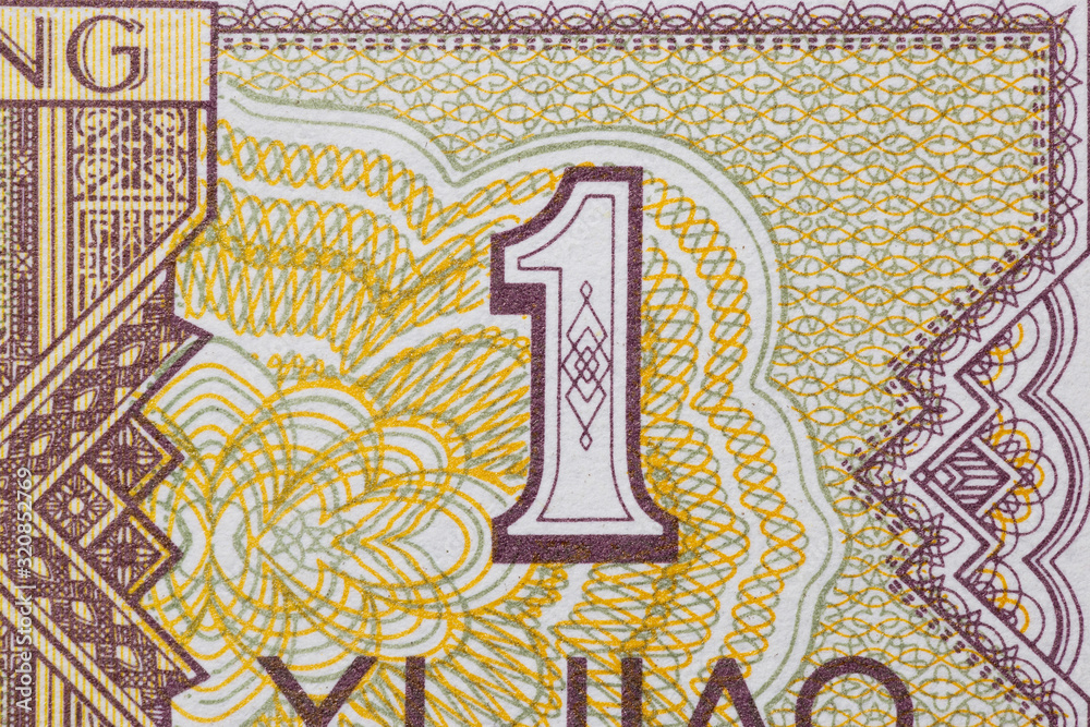 Currency paper Money Detail Bright Design Element Of Money Asian Currency paper Money Detail Bright Design Element Of Money Asian