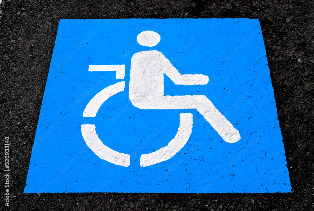 International Symbol of Access, ISA, symbol showing a person in a ...