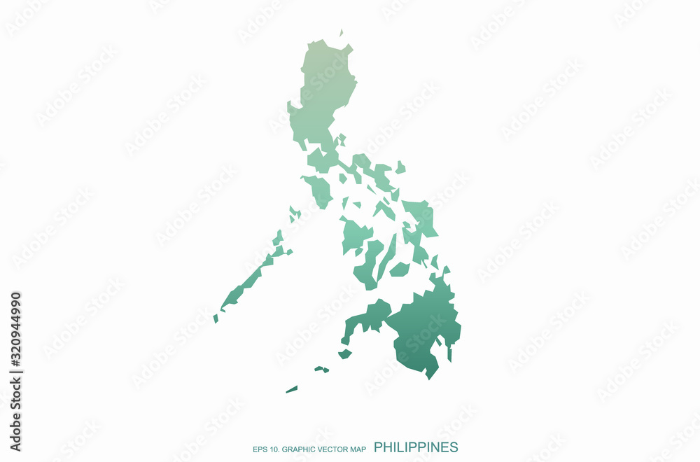 philippines map. asia countries map. asia map. Stock Vector | Adobe Stock