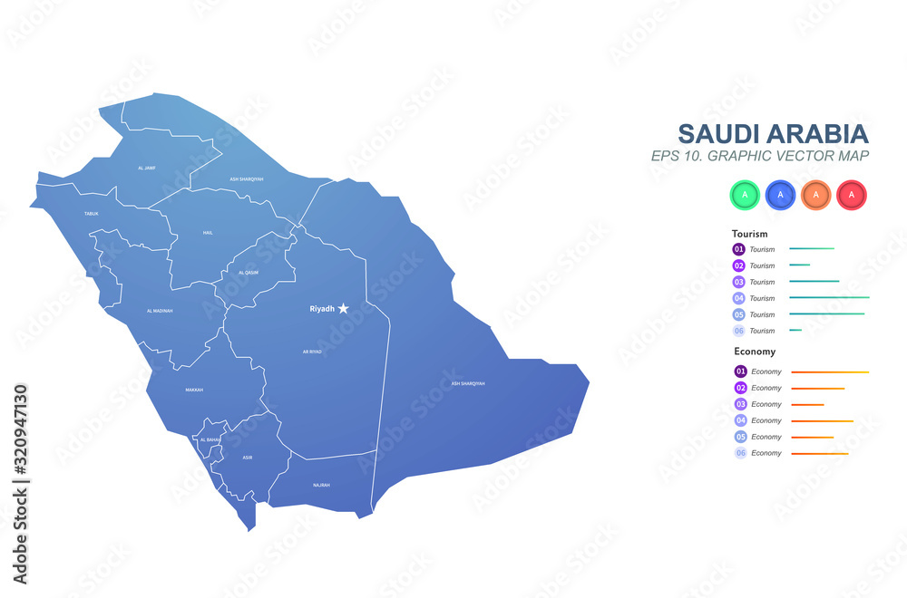arab countries map. middle east countries map. vector de Stock | Adobe ...