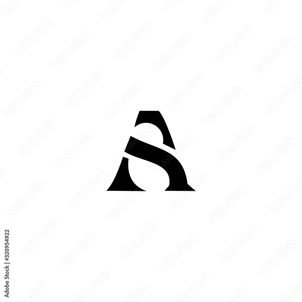 SA initial logo design modern. Stock Vector | Adobe Stock