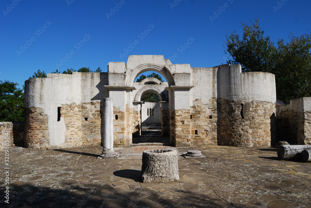 Ruins of The capital city of the Bulgarian Empire medieval stronghold ...