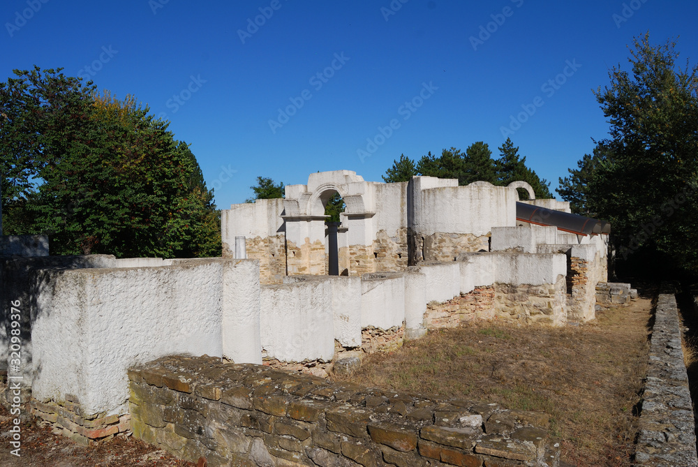 Ruins of The capital city of the Bulgarian Empire medieval stronghold ...
