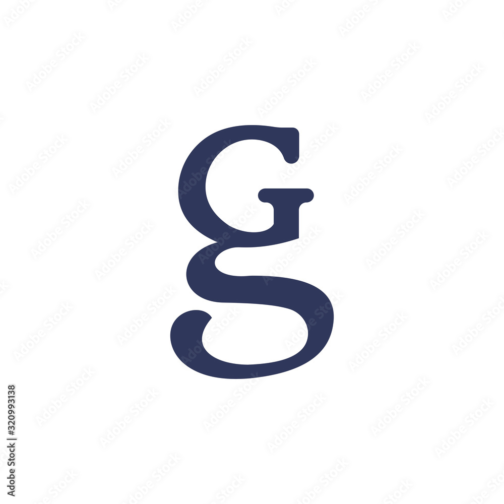 initial letter gg logo vector designs Stock Vector | Adobe Stock