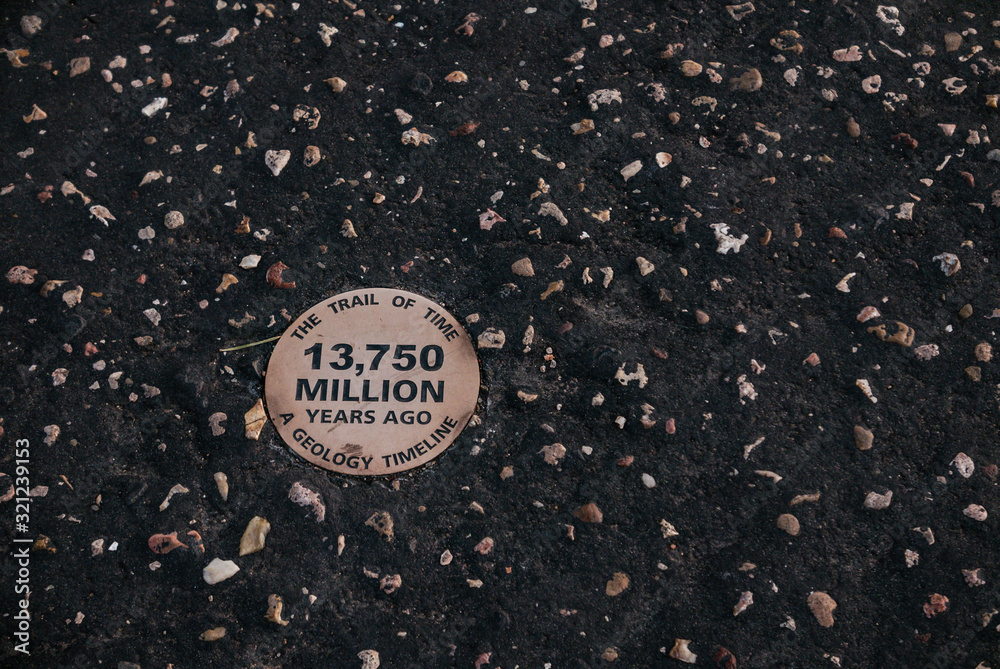Grand Canyon geology timeline trail of time Stock Photo | Adobe Stock