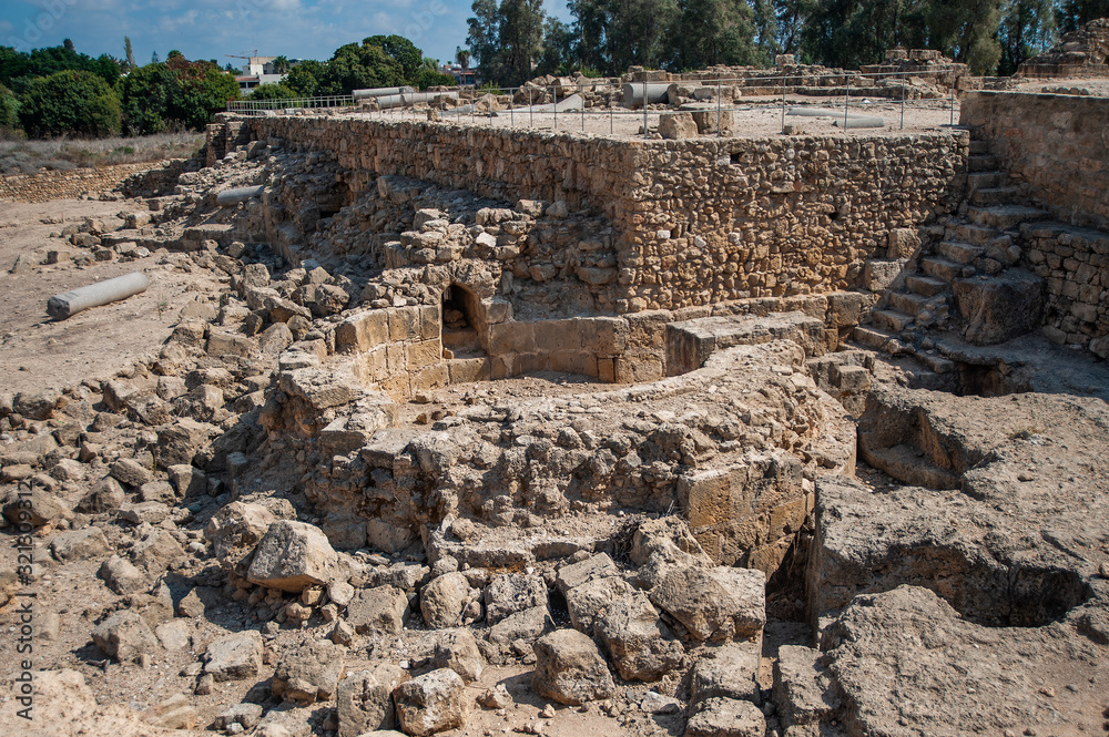 The fortress to protect Paphos from the Arabs was erected by the ...