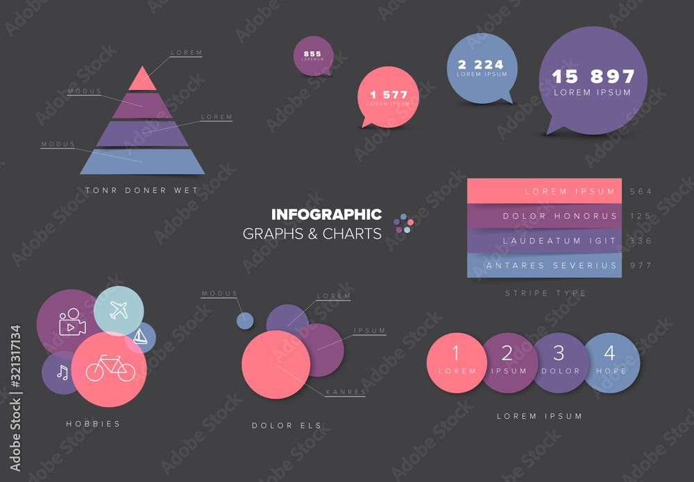 Infographic Schema Concept Layouts Stock Template | Adobe Stock