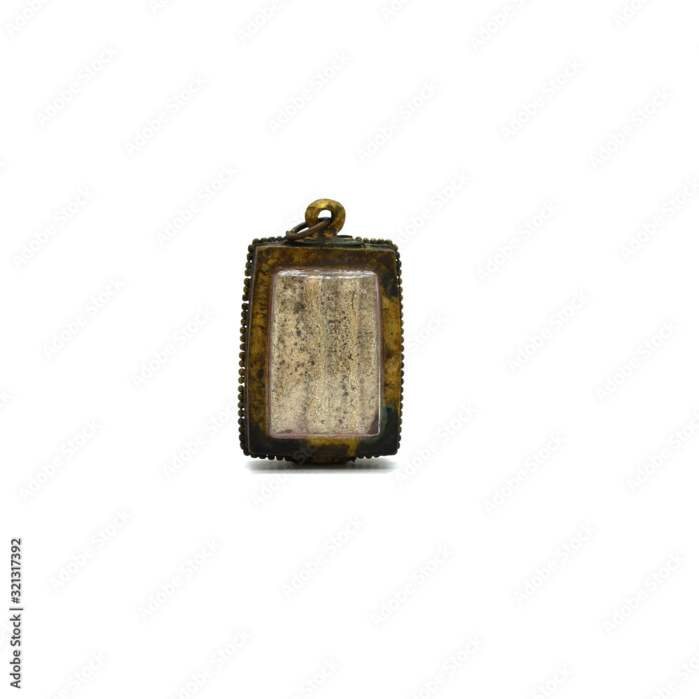 religious Buddha Amulet Pendant - small thai asian buddha magic amulet ...