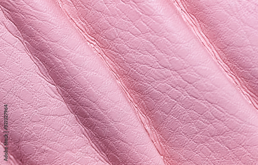 Natural pink leather texture. Useful as background for design-works ...