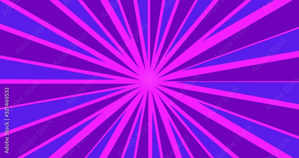 Pop Art vintage background. 2D animation Stock Video | Adobe Stock