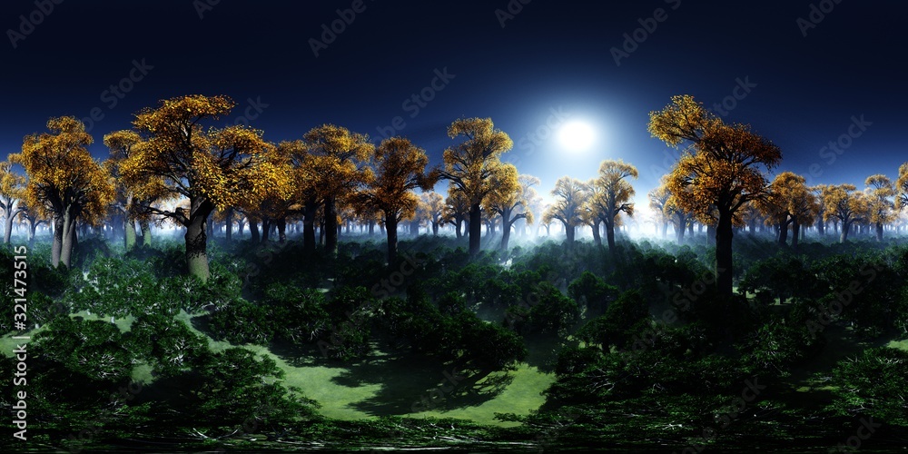 HDRI, environment map , Round panorama, spherical panorama, equidistant ...