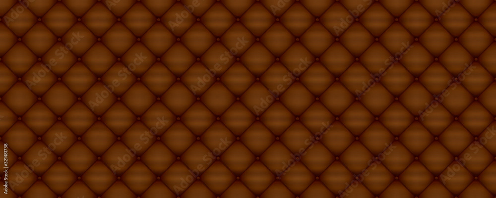 3d material antique brown diamond sofa leather texture background Stock ...