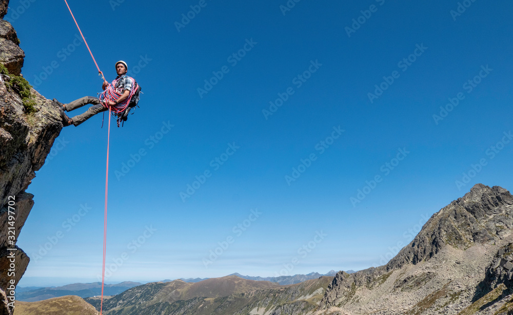 Abseiling Stock Photo | Adobe Stock