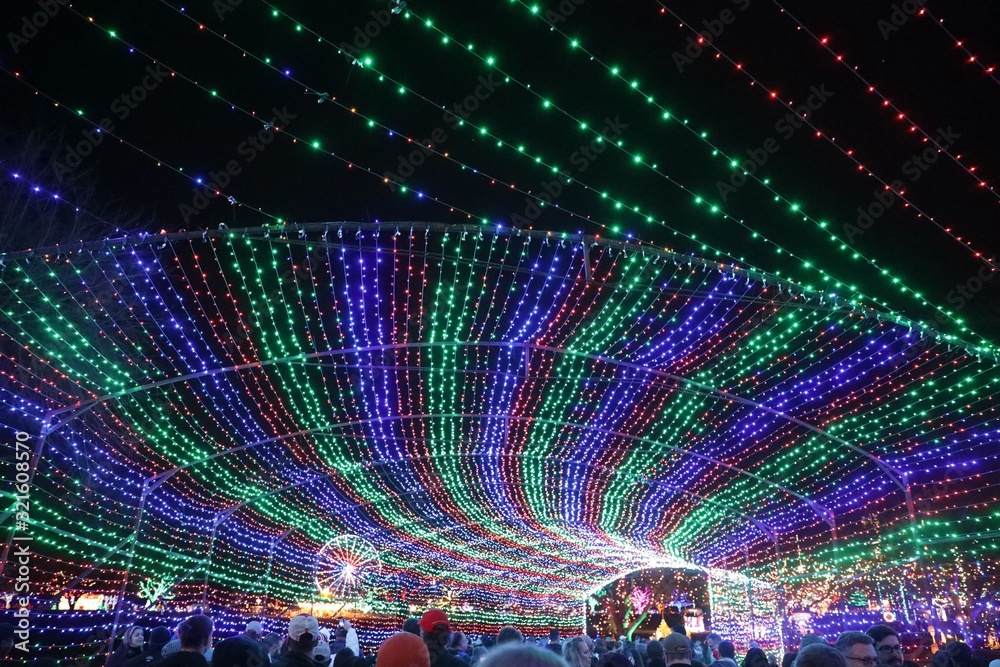 Austin Texas trail of lights Stock Photo | Adobe Stock