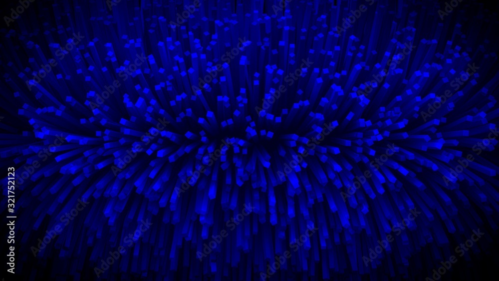 blue, brush, pattern, background, render, 3d, art, Stock Illustration ...