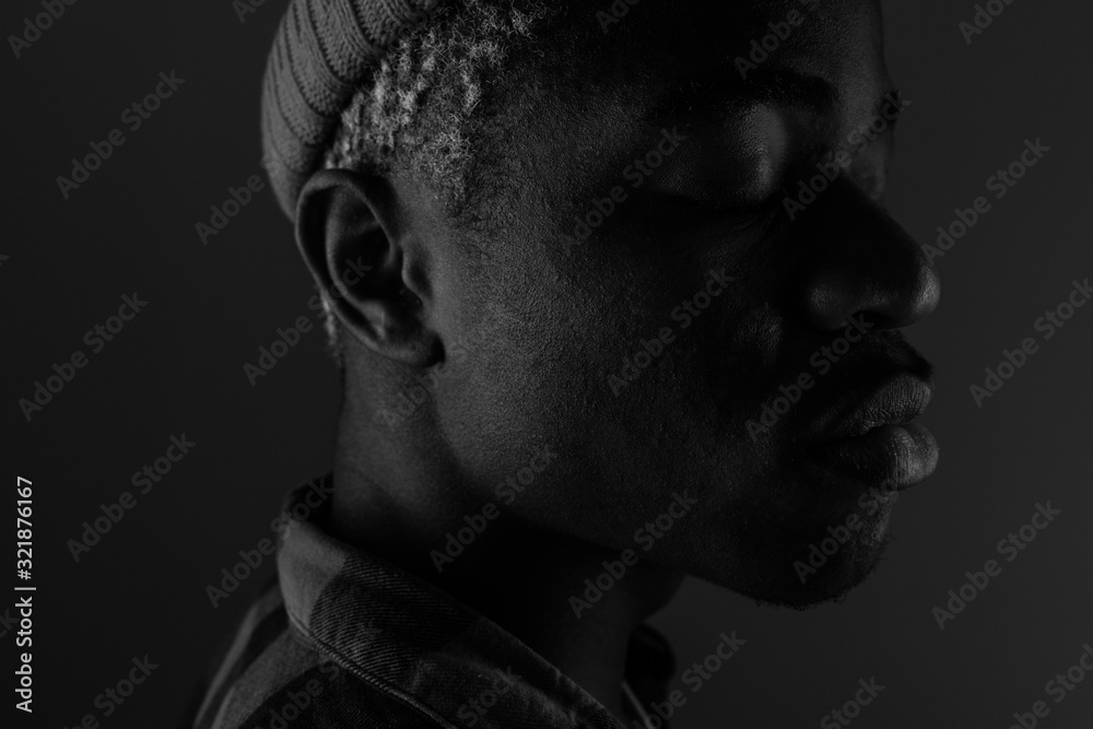 Black Man With Big Lips