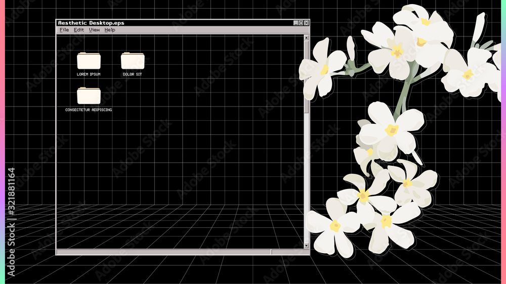 perspective black tiles room and Plumeria flowers Stock Vector | Adobe ...