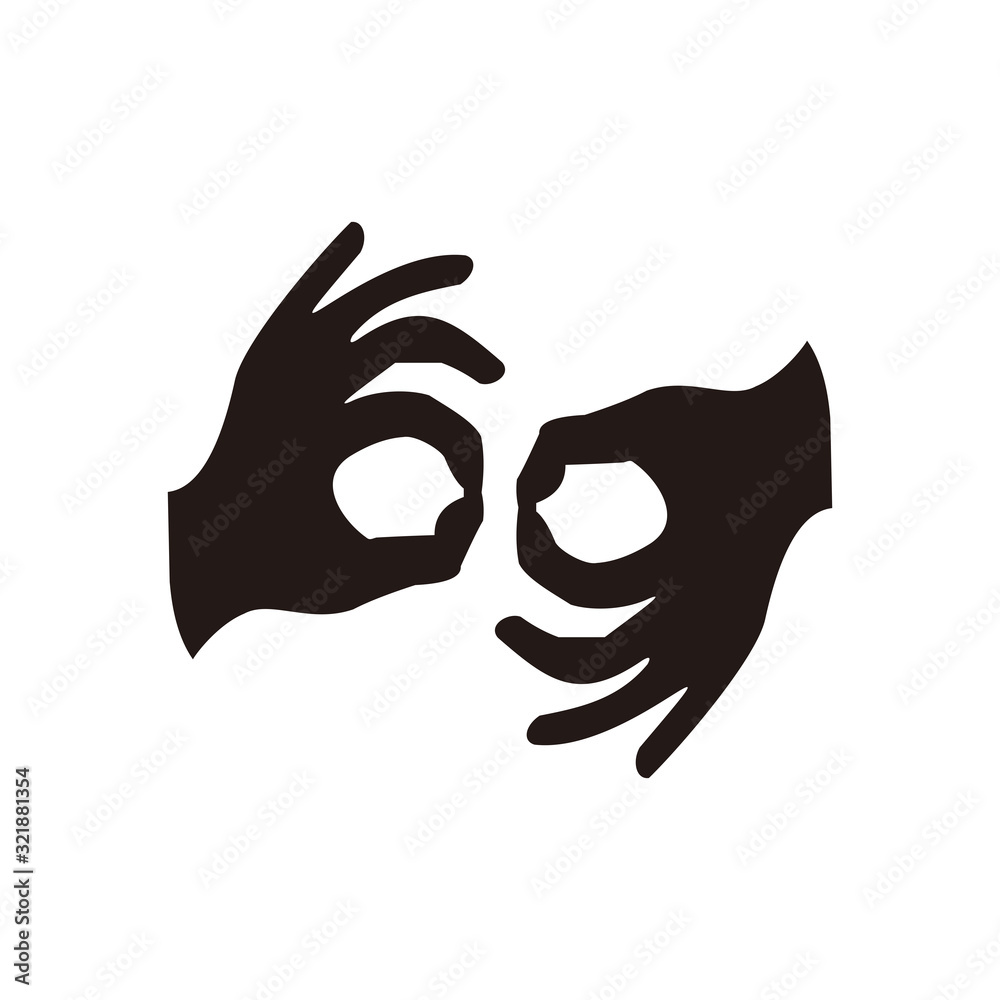 Language signs vector icon symbol Stock Vector | Adobe Stock