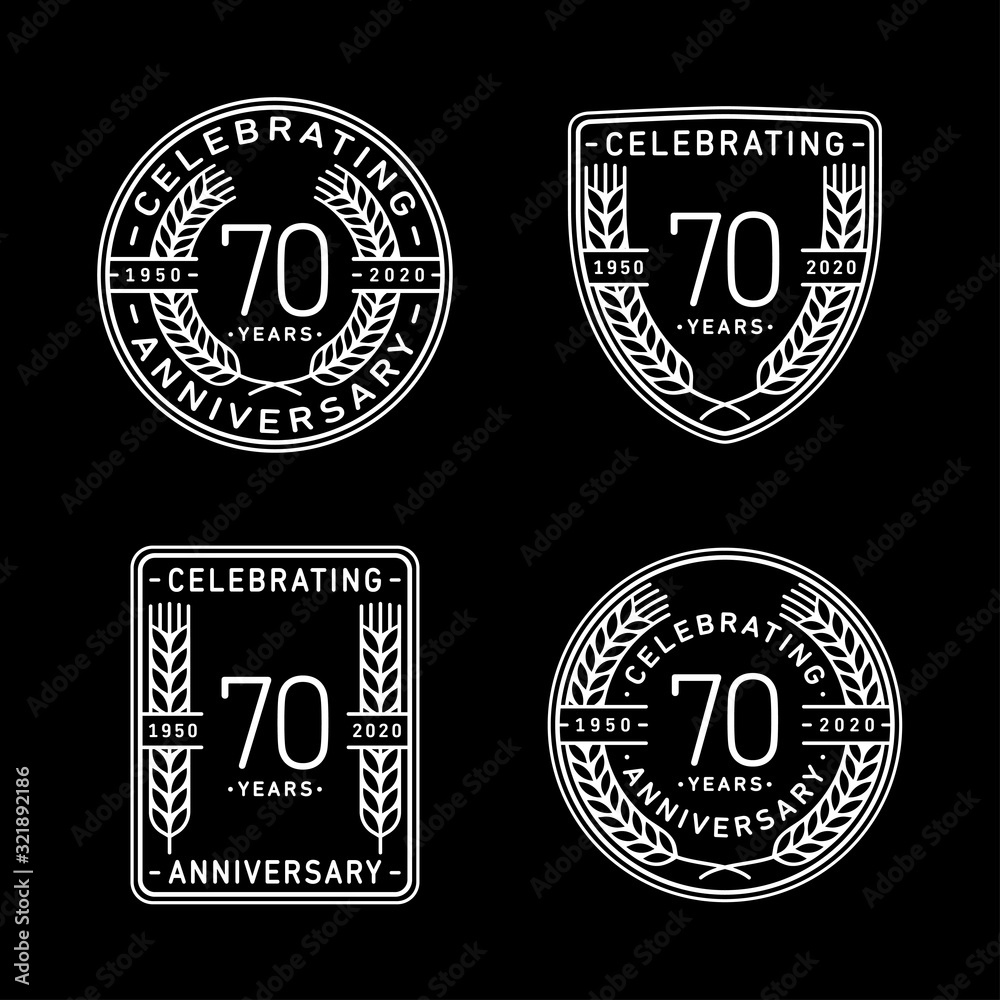 70 Years Anniversary Celebration Logotype 70th Anniversary Logo 70-years-anniversary-celebration-logotype-70th-anniversary-logo