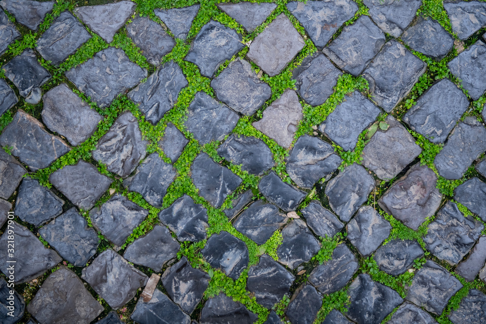 Road stone background texture, street tile texture top view Stock Photo ...