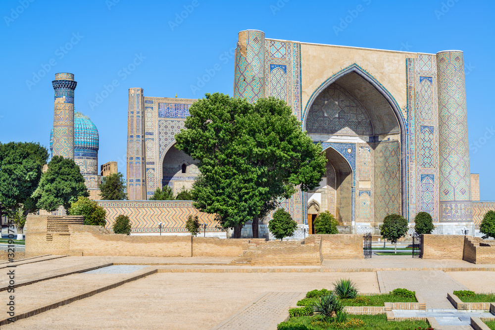 Bibi-Khanym Mosque, Samarkand, Uzbekistan Stock Photo | Adobe Stock