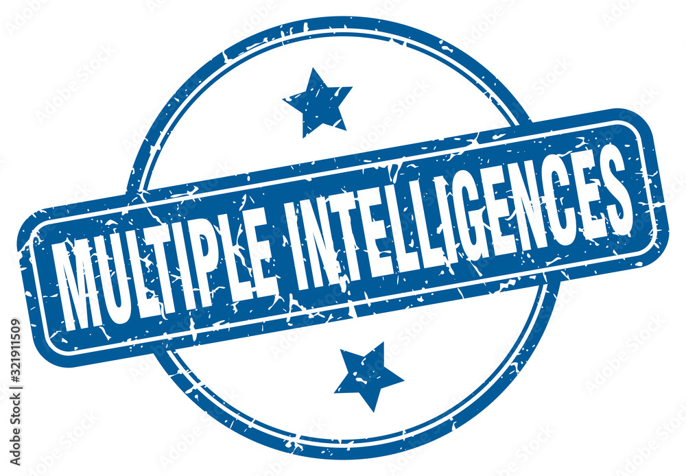 Vetor de multiple intelligences stamp. multiple intelligences round ... Vetor de multiple intelligences stamp. multiple intelligences round ...