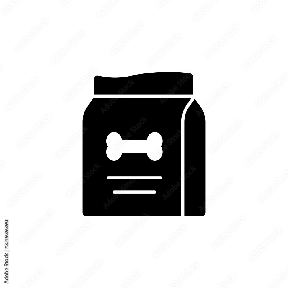 Food, dog icon. Simple elements of animals store icons for ui and ux ...