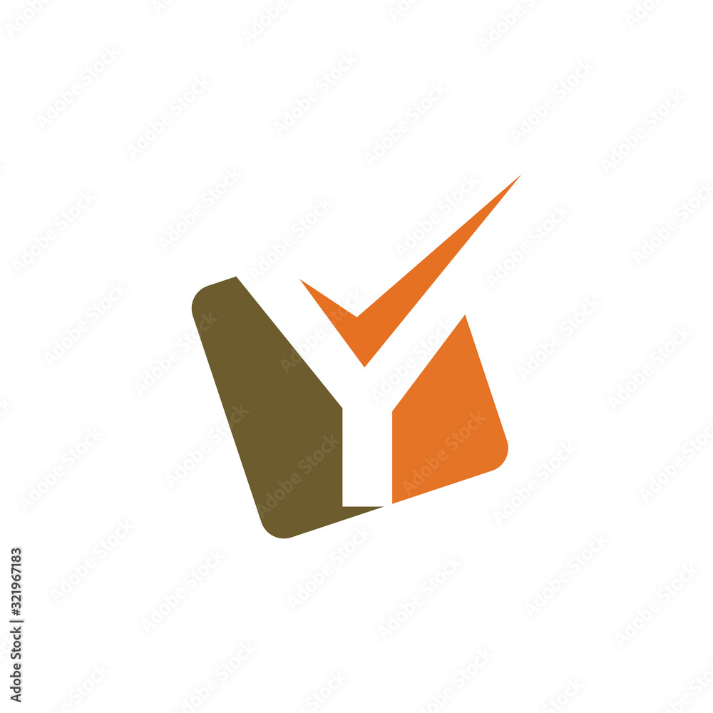 Initial letter y logo vector templates Stock Vector | Adobe Stock