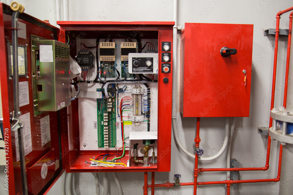 Industrial fire control system,Fire Alarm controller, Fire notifier ...