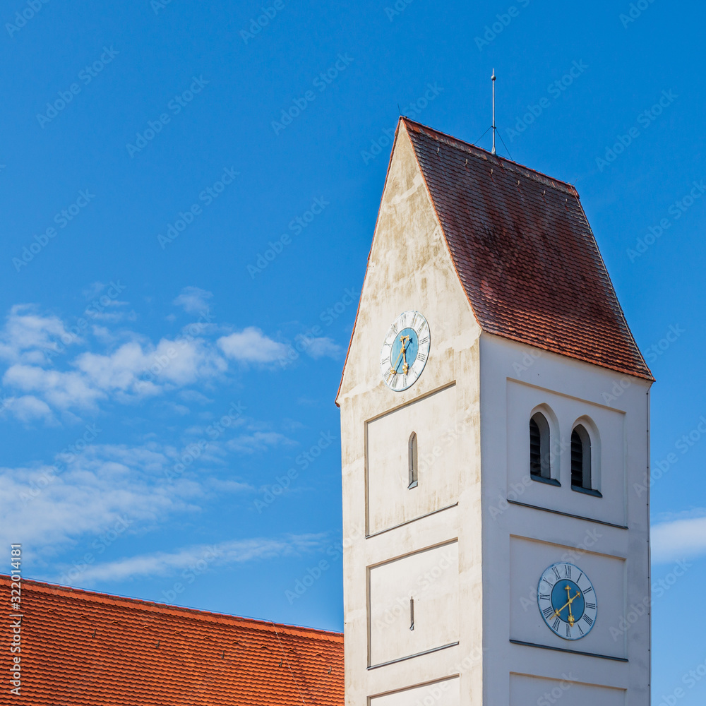 Municipal Germering, District Fürstenfeldbruck, Upper Bavaria, Germany ...