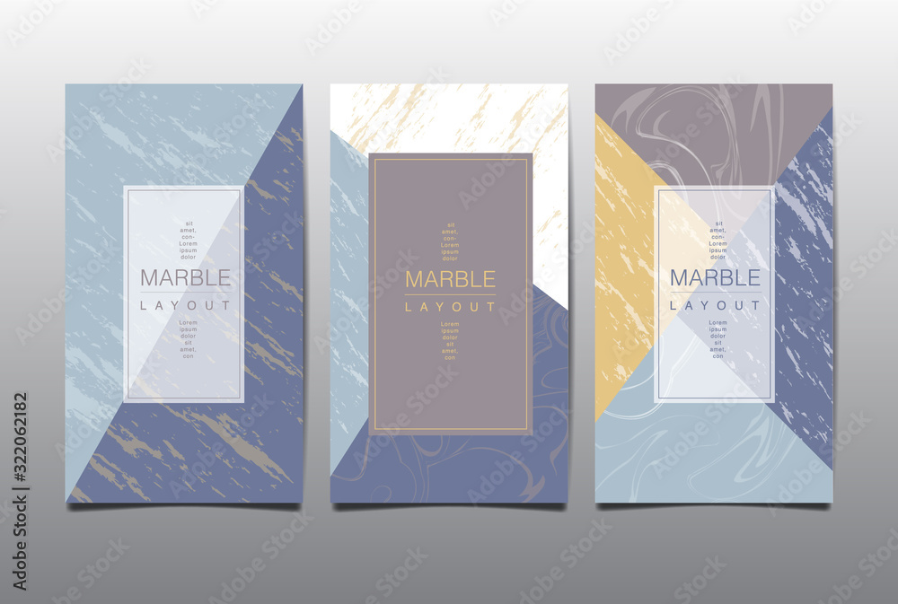 earth tone, marble template, covers design layout, colorful texture ...