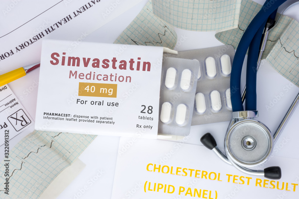 Simvastatin active ingredient in drug as international nonproprietary ...