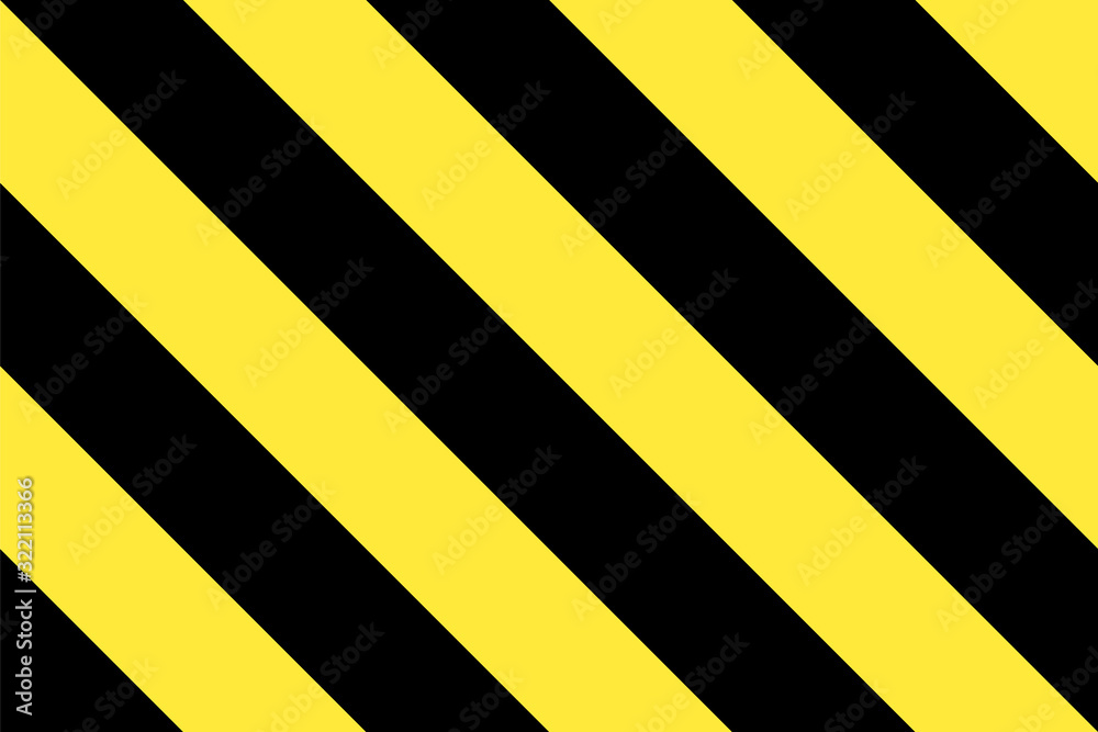 Warning Striped Rectangular Seamless Pattern A Warning To Be Careful