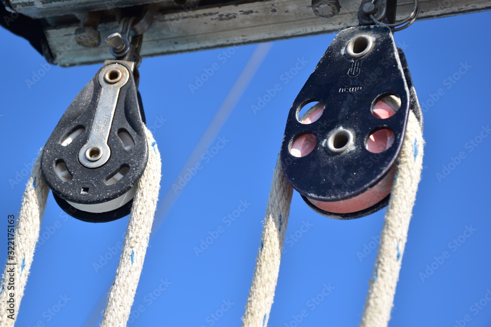 Bozzello di una barca a vela Stock Photo | Adobe Stock