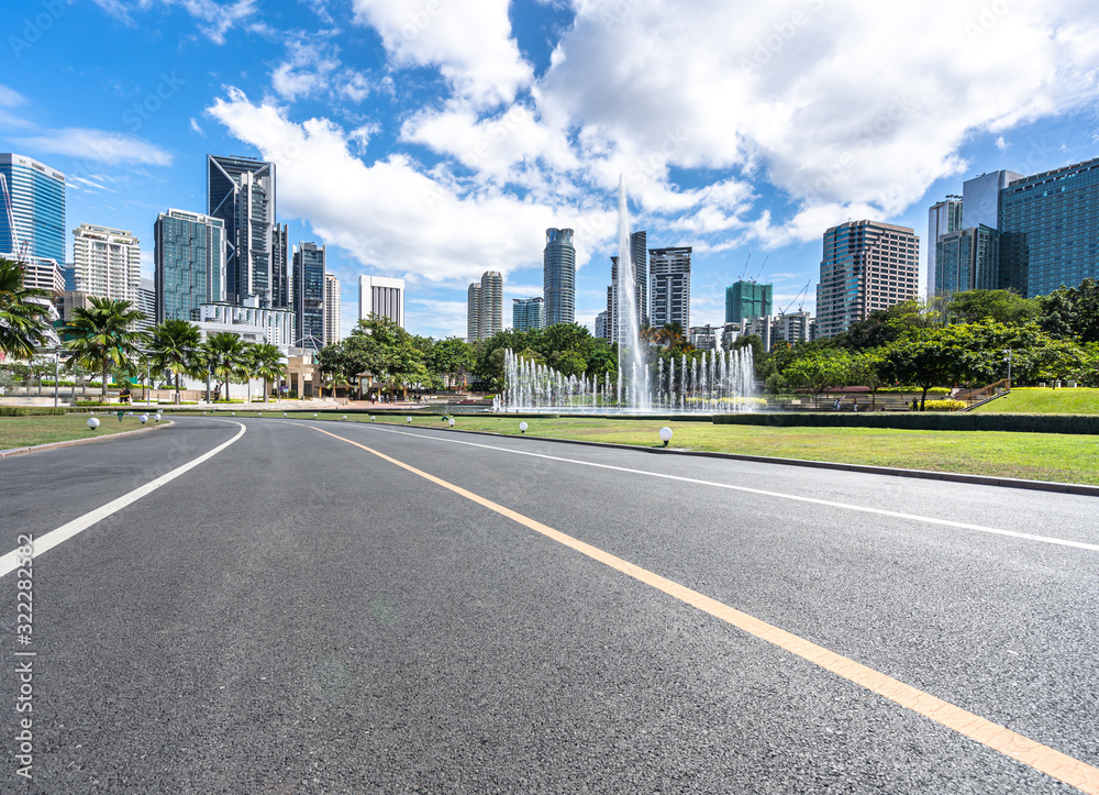 road in city Stock Photo | Adobe Stock