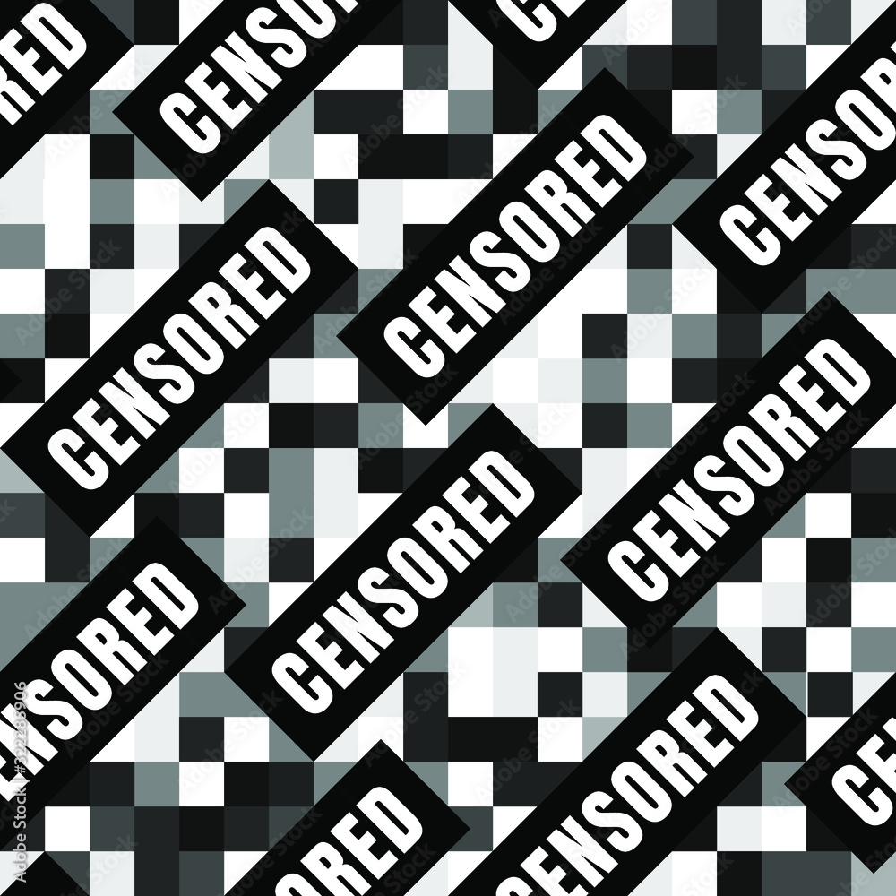 Seamless black and white monochrome vector pattern with diagonal text ...