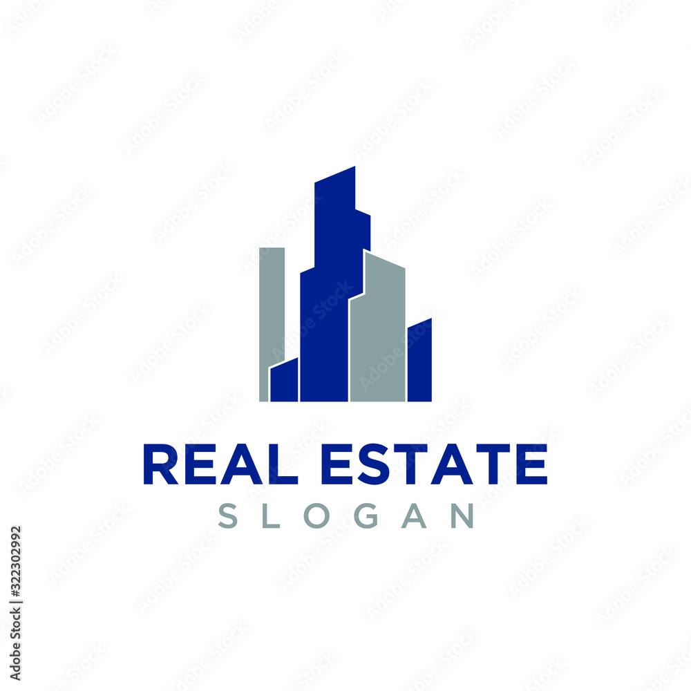 real estate agent logo design ideas Stock Vector | Adobe Stock