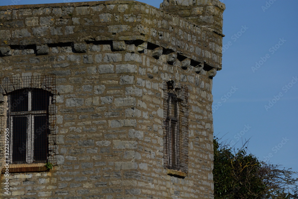 Grade II Listed Buildings. Watchtower Bay in Barry built in the 1860s ...
